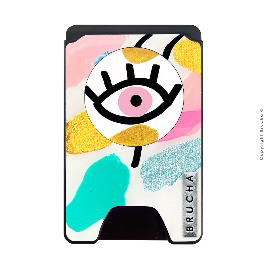 Cartera MagSafe con phone holder incluido handpainted - Aria – BRUCHA